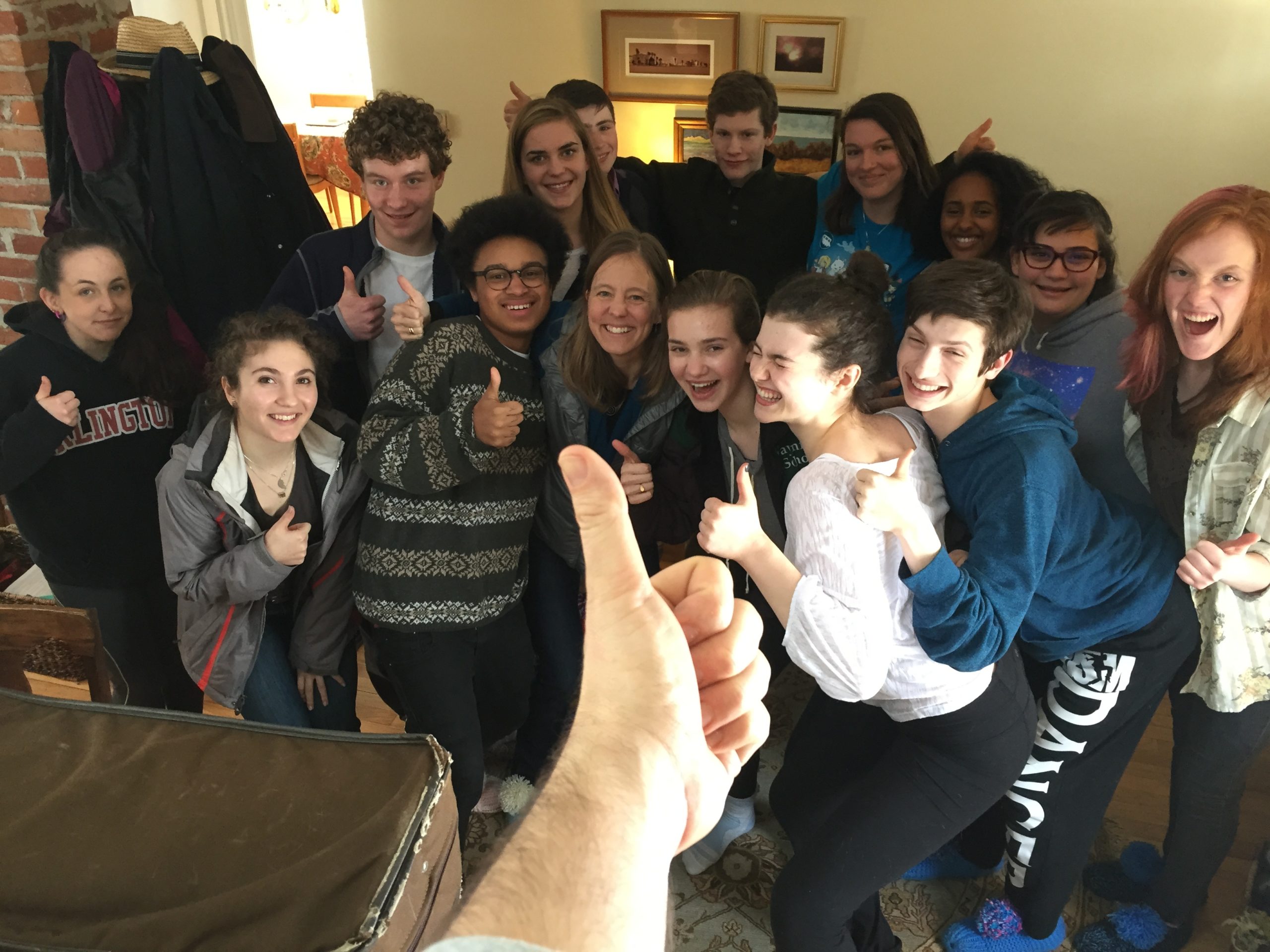 James Carlisle and Lydia Maier's homeroom spent a few hours at James's ...