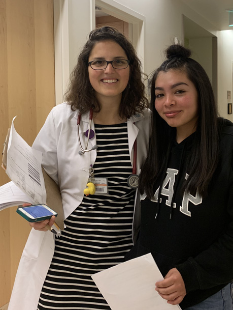 As a schoolteacher and pediatrician, Emily Frank ’04 puts lessons ...