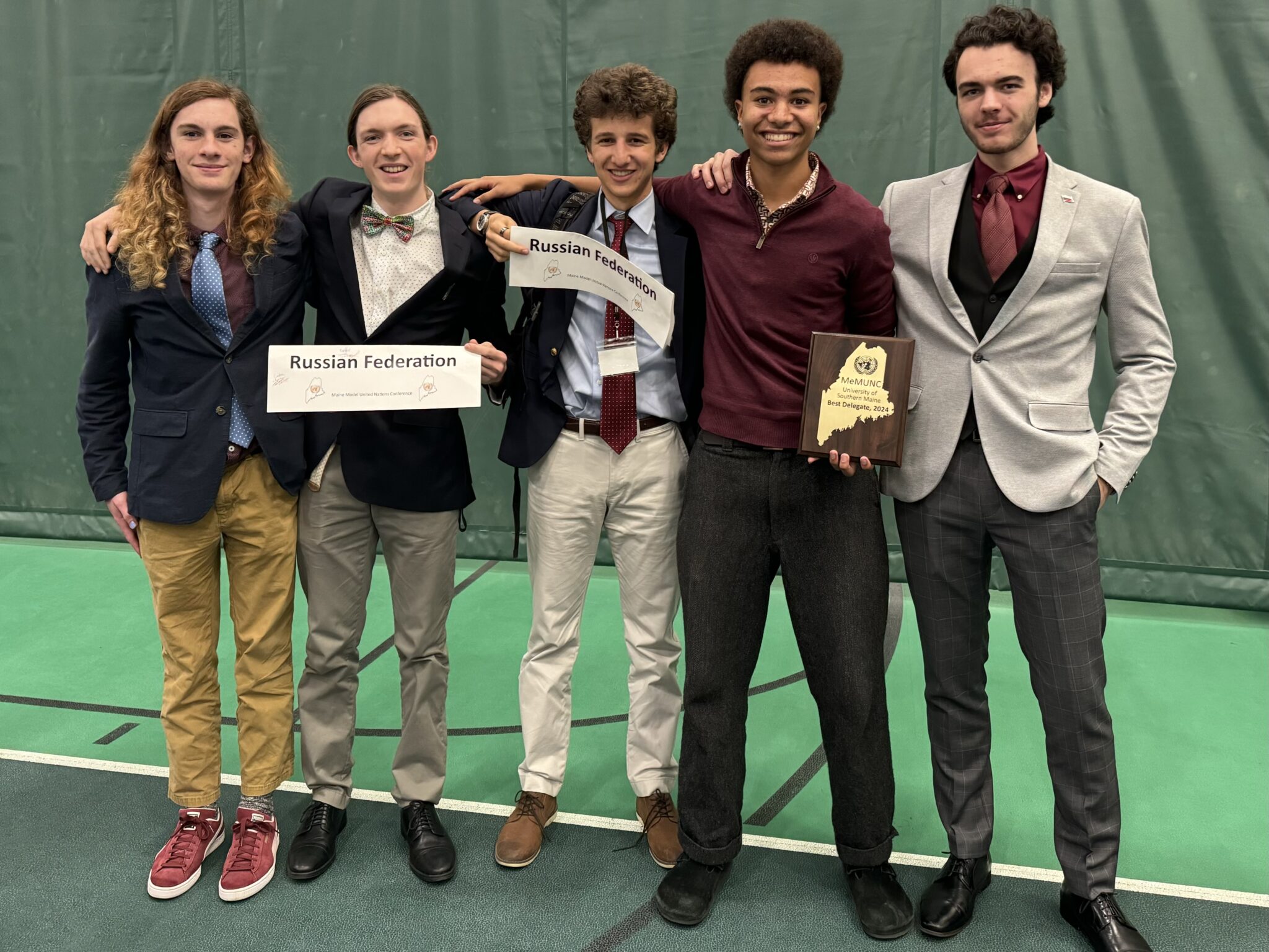 Celebrating success: Upper School students wow at Maine Model UN ...